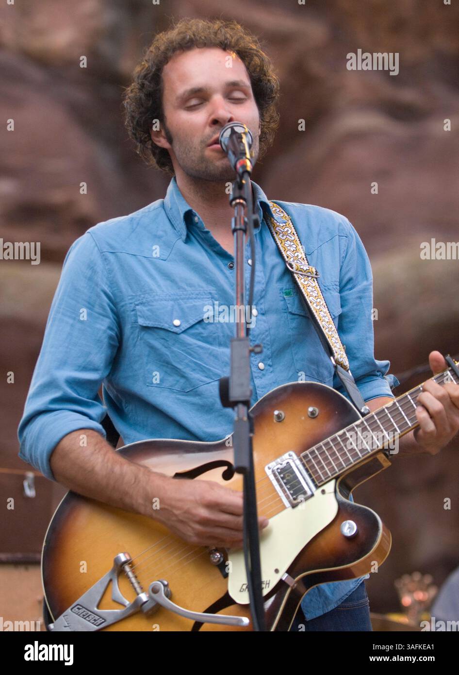 May 29, 2012: Israel Nebeker of Blind Pilot opening up for the Shins at ...