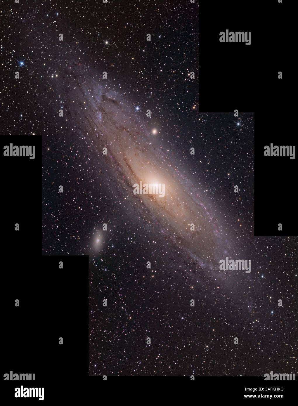 Two galaxies moving in universe hi-res stock photography and images - Alamy