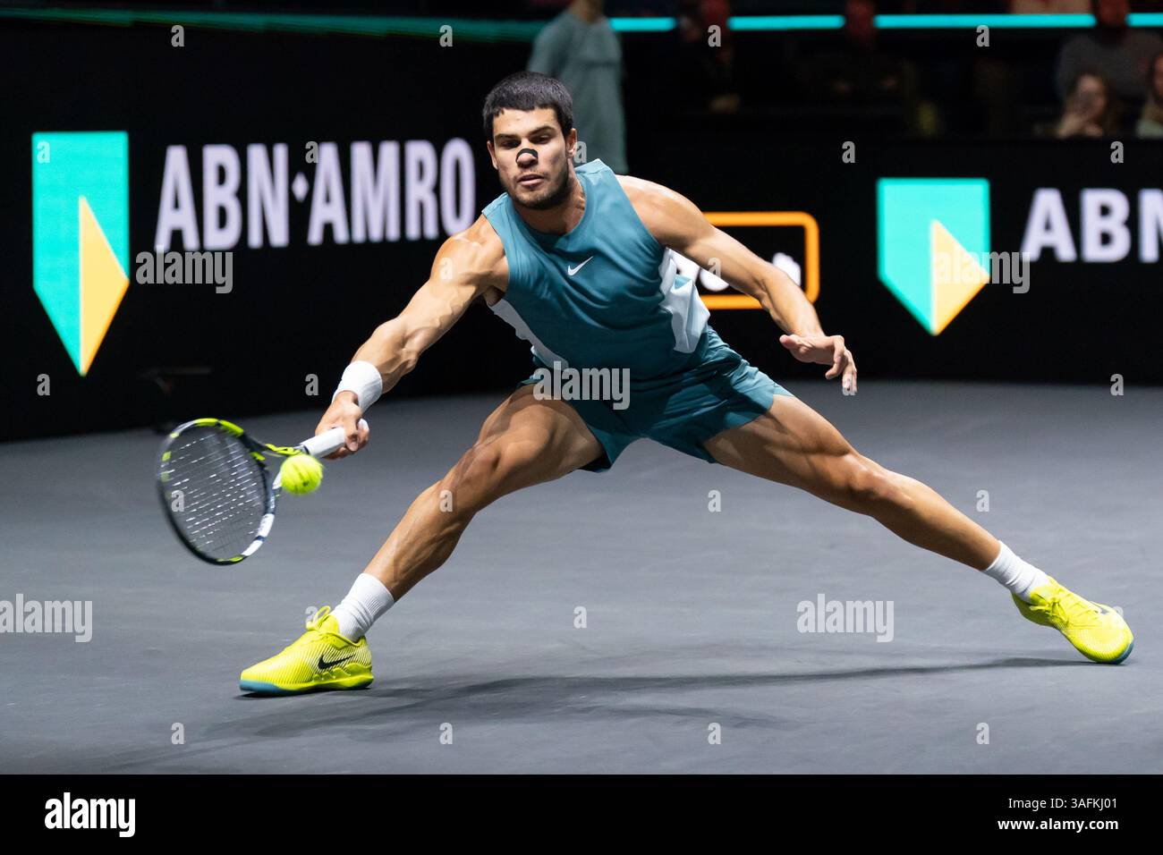 ROTTERDAM, NETHERLANDS - FEBRUARY 7: Carlos Alcaraz during the ABN AMRO ...