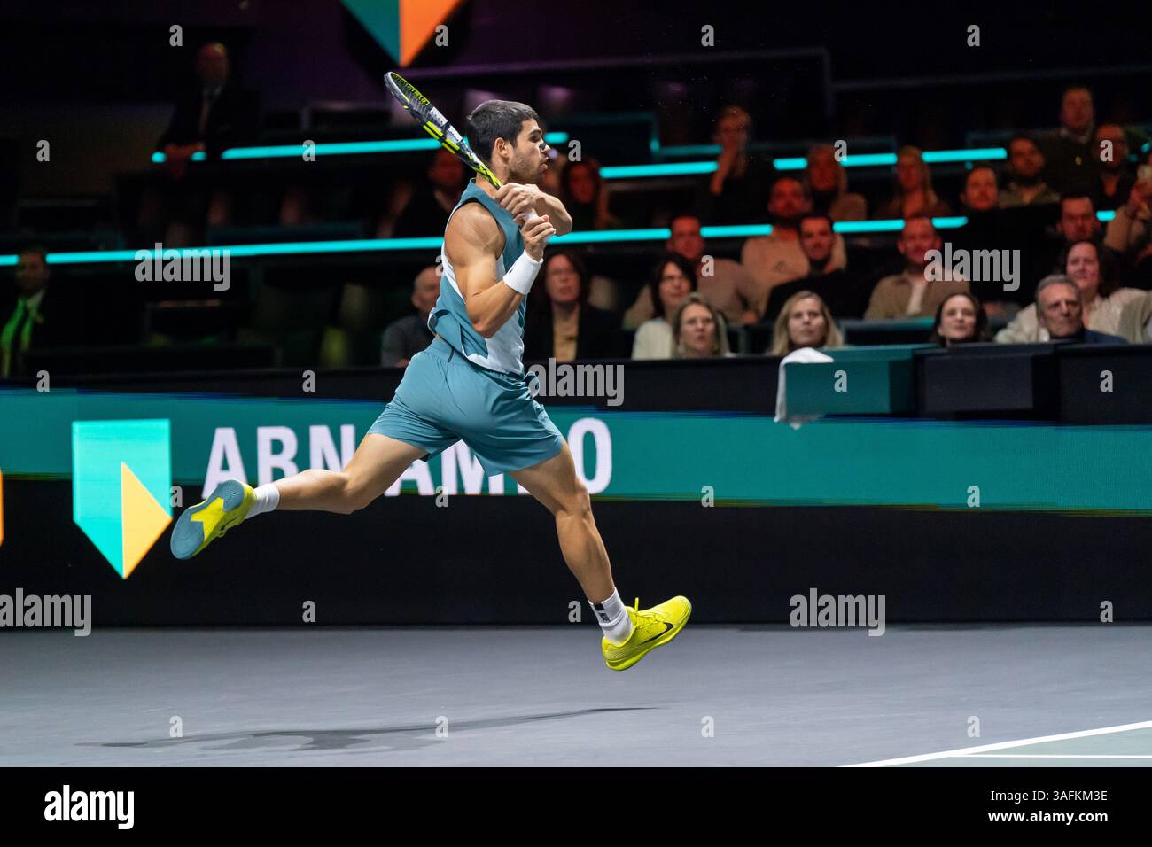 ROTTERDAM, NETHERLANDS - FEBRUARY 6: Carlos Alcaraz during the ABN AMRO ...