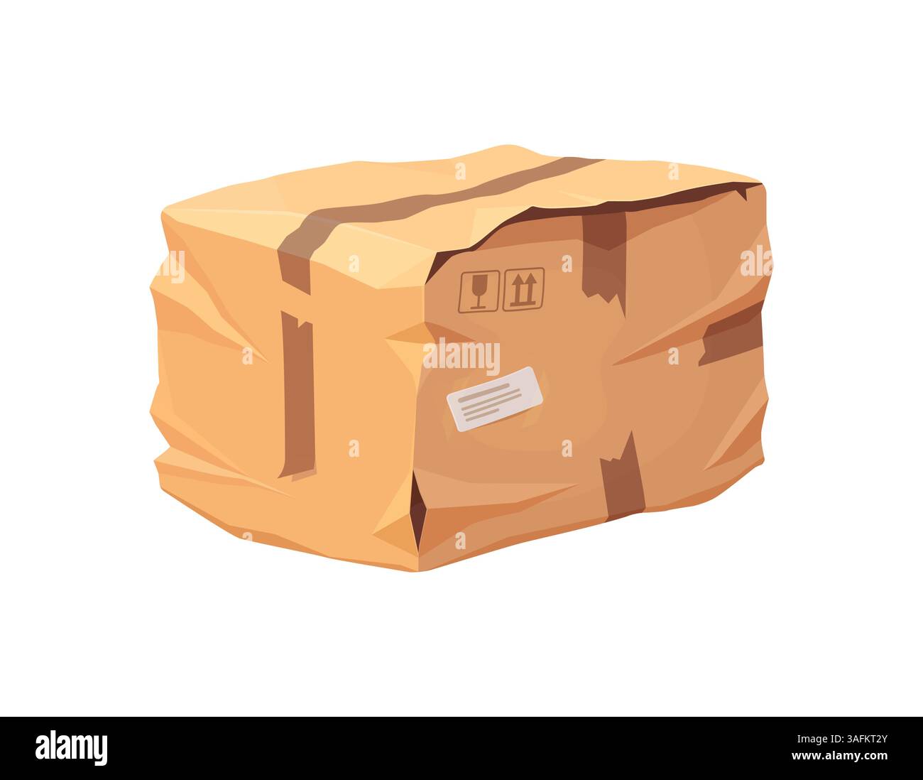 Warehouse product damage Cut Out Stock Images & Pictures - Alamy