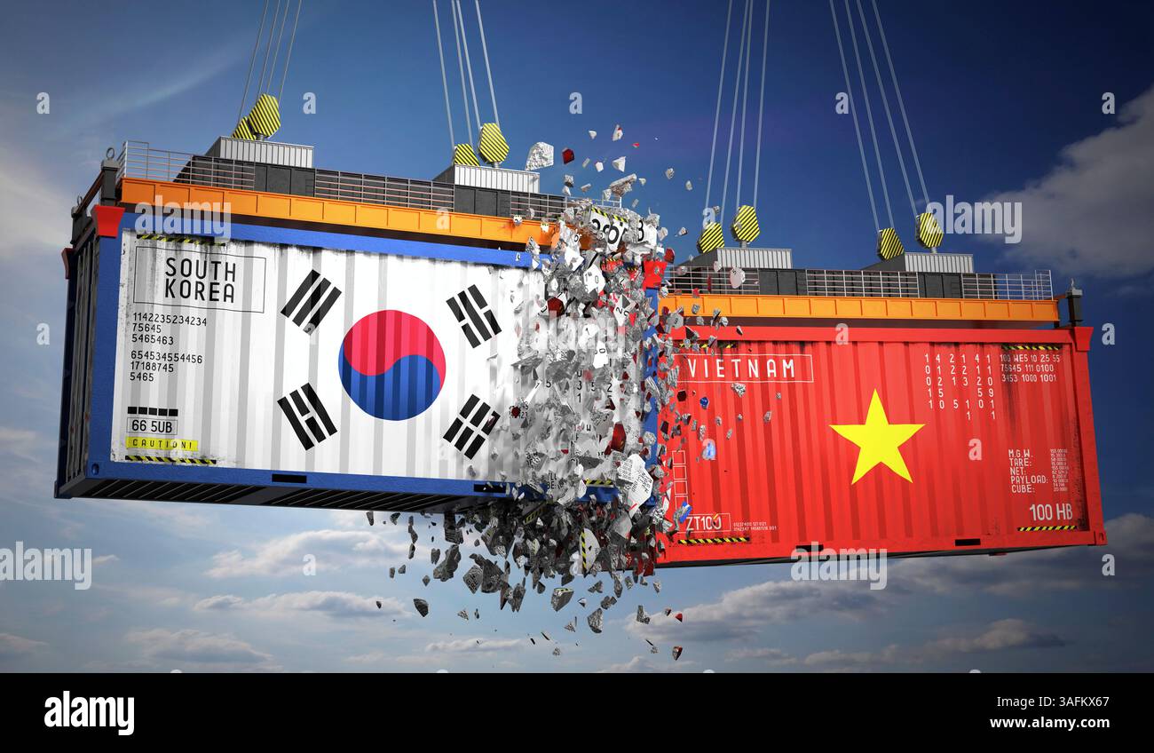 Vietnam south korea two hi-res stock photography and images - Alamy