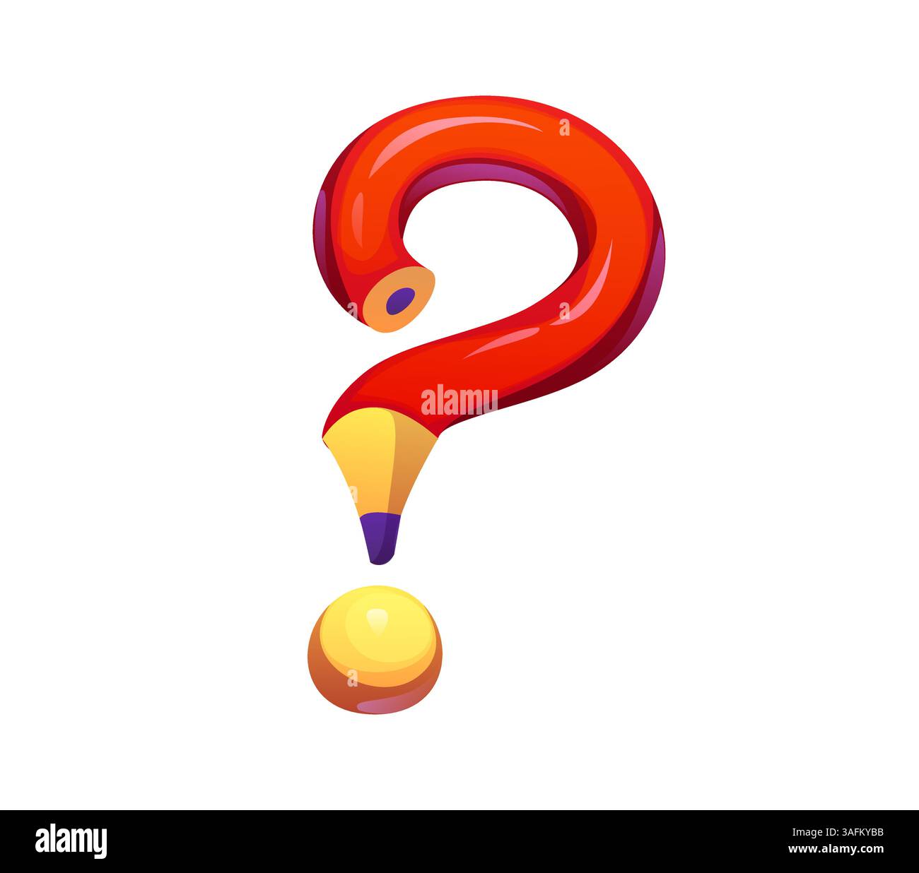 School education font pencil punctuation question mark. Student study ...