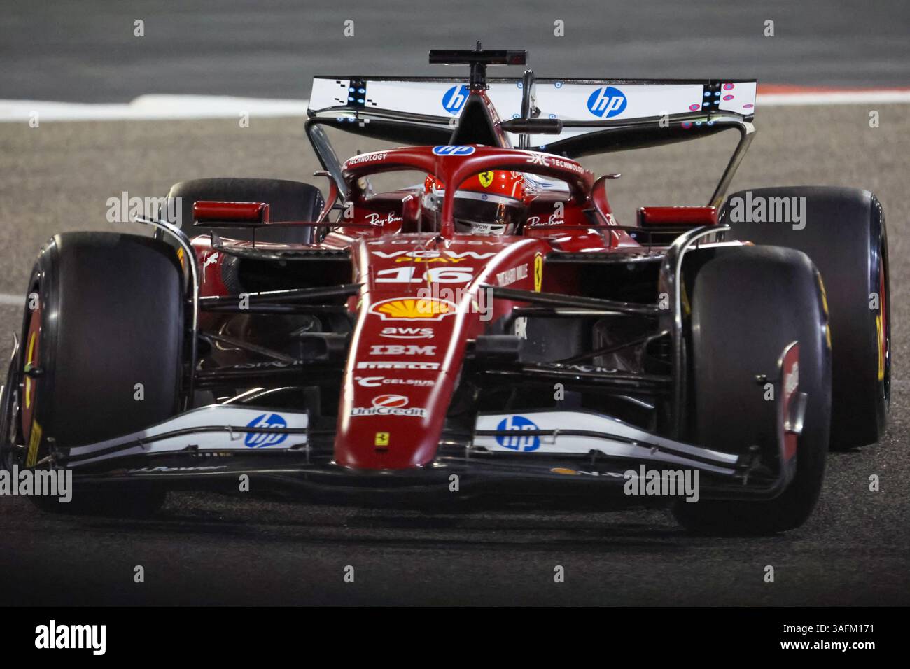 Sakhir, Bahrain. 26th Feb, 2025. #16 Charles Leclerc MCO) Scuderia ...
