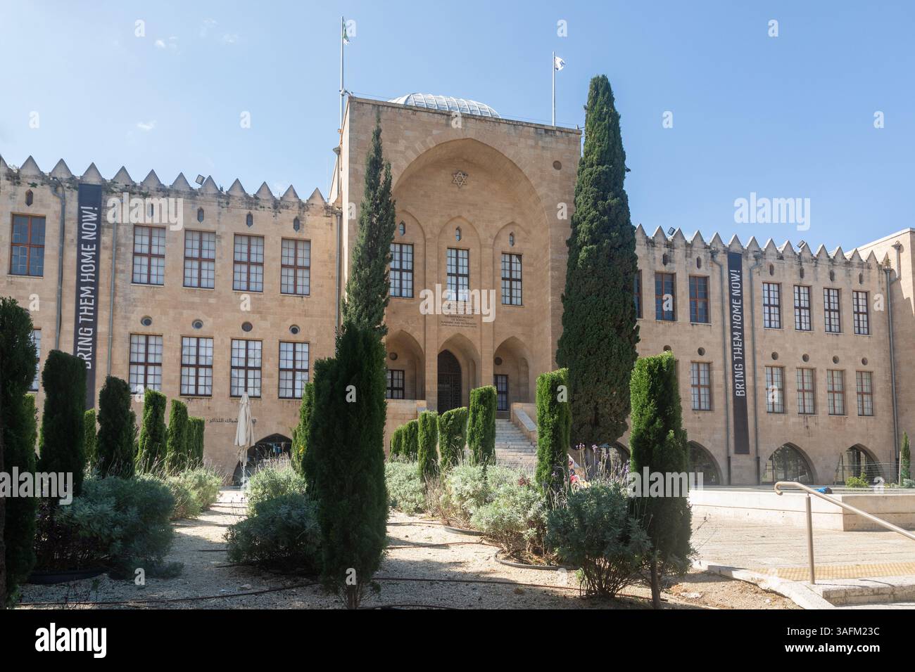 Haifa, Israel - March 08 2024: The building of the Israel National ...