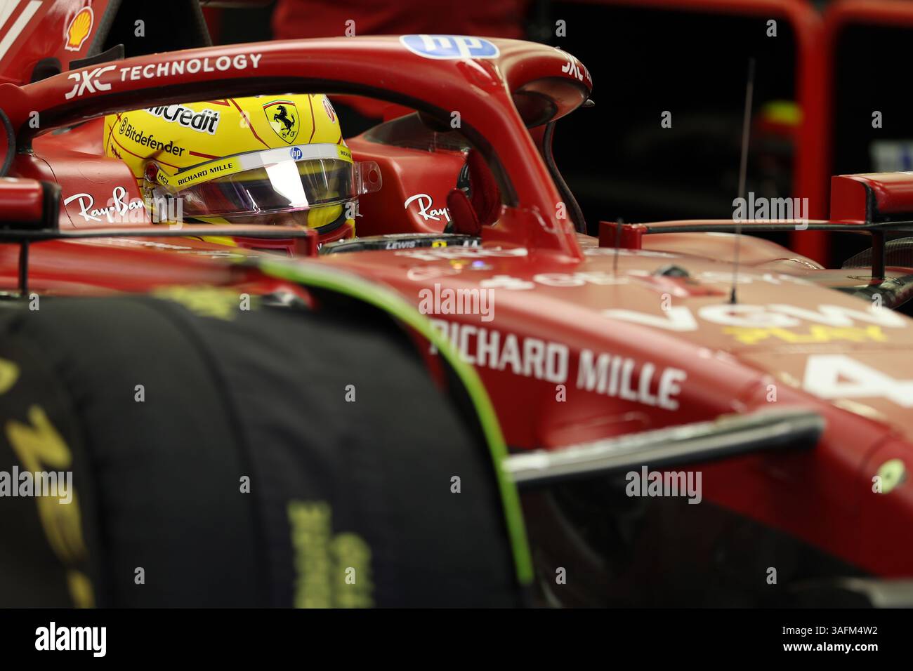 Sakhir, Bahrain. 28th Feb, 2025. #44 Lewis Hamilton GBR) Scuderia ...