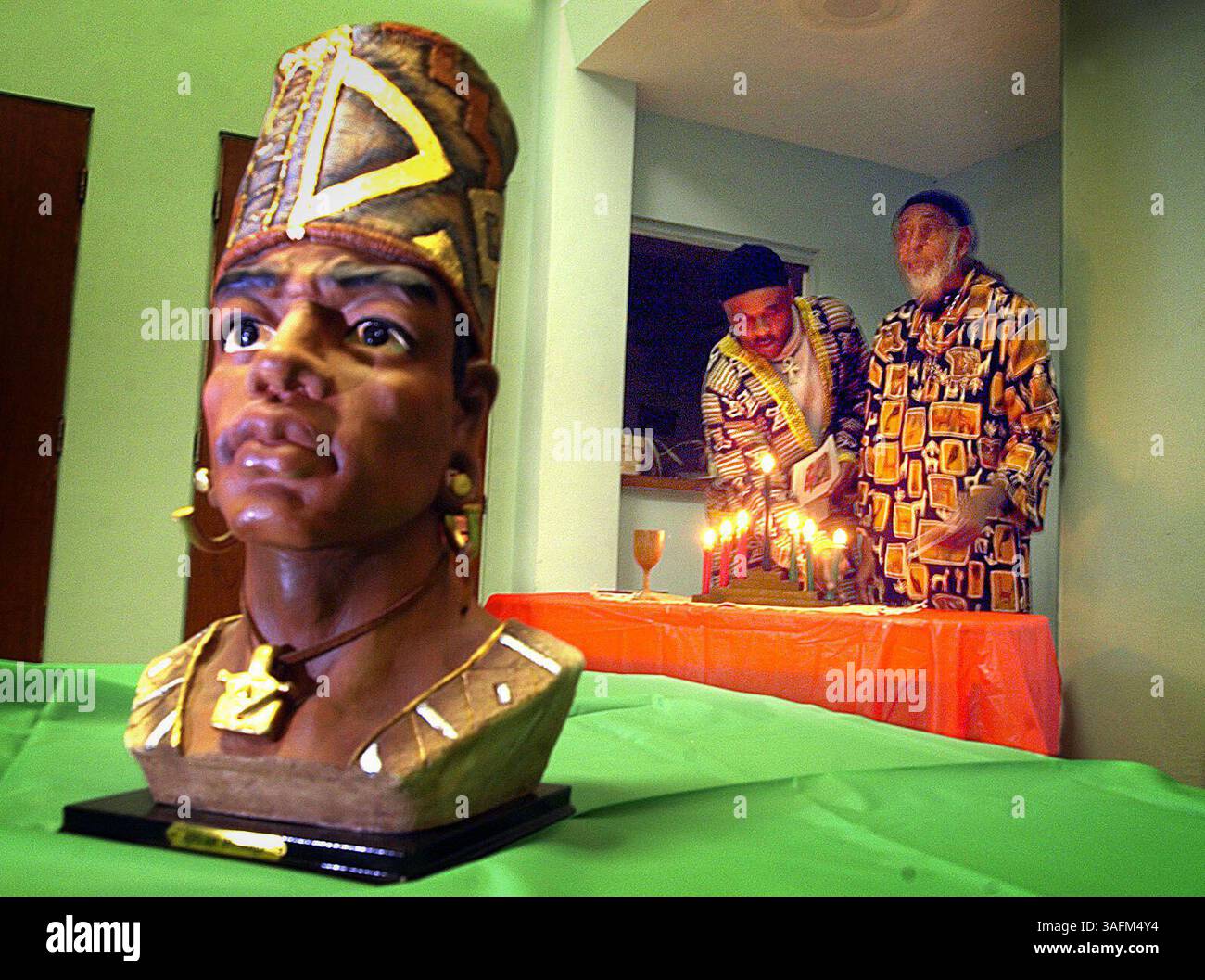 First night of Kwanzaa, African American Holiday that runs seven nights ...