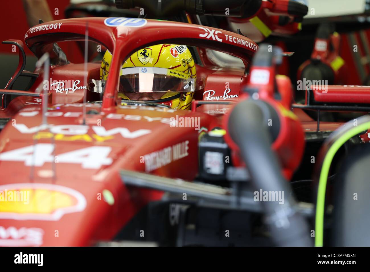 Sakhir, Bahrain. 28th Feb, 2025. #44 Lewis Hamilton GBR) Scuderia ...