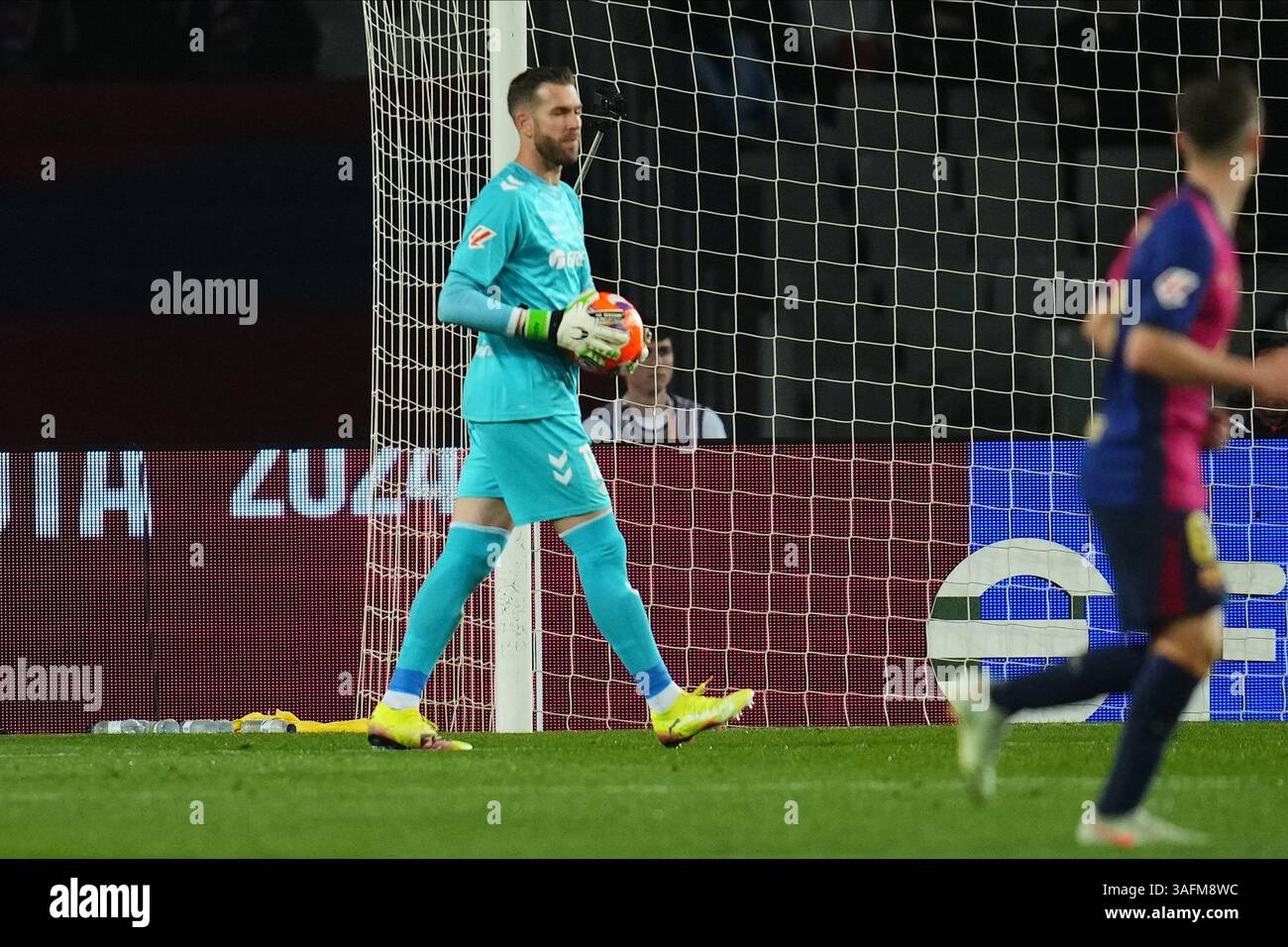 Barcelona, Spain. 06th Apr, 2025. Adrian San Miguel of Real Betis ...
