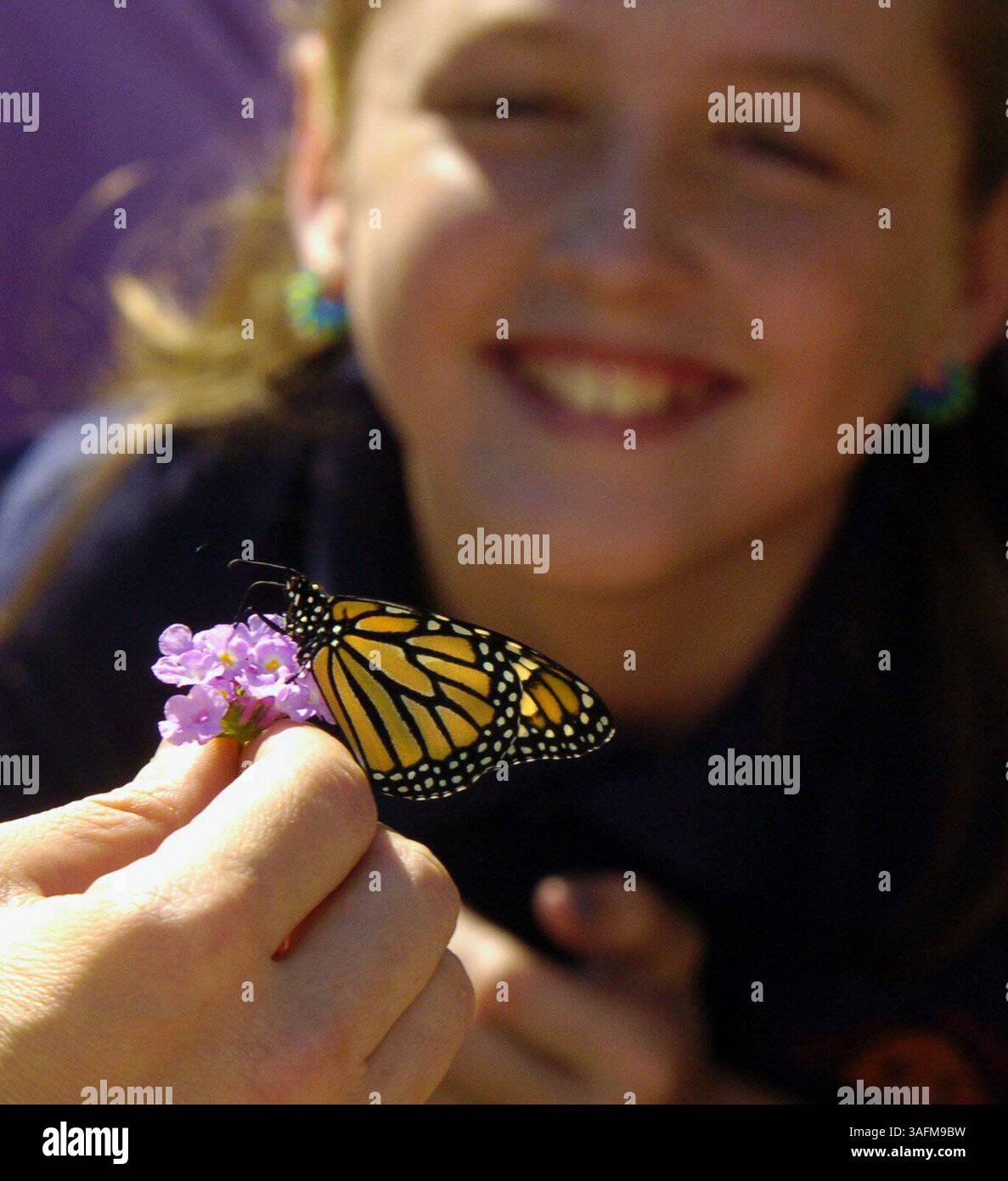 Linda Grady (cq) known around Ben Hill Middle School as the ''Butterfly ...
