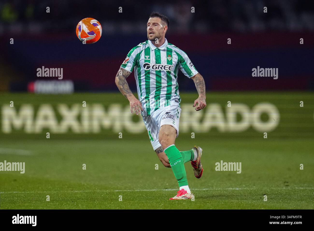 Aitor Ruibal of Real Betis during the La Liga EA Sports match between ...