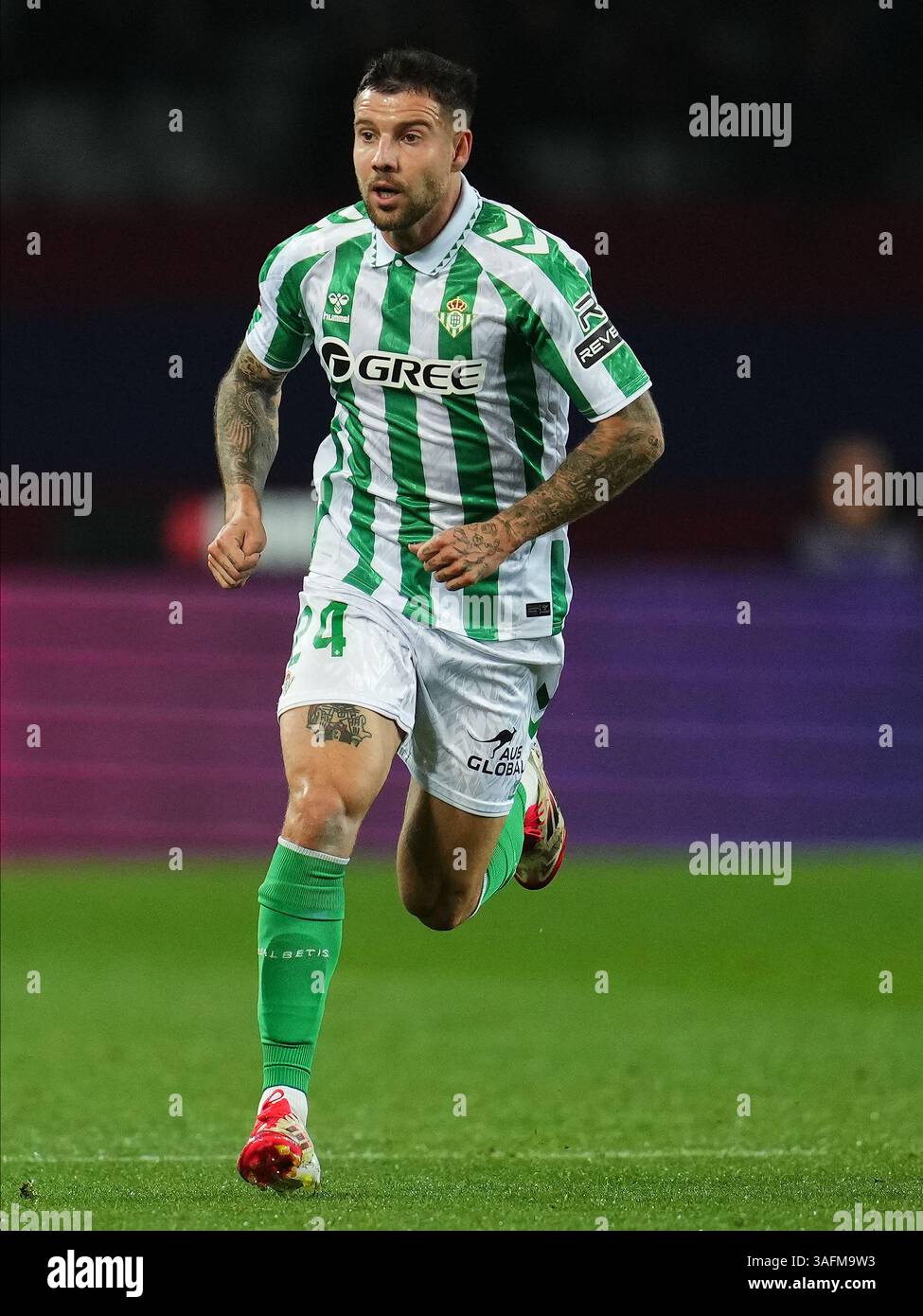 Aitor Ruibal of Real Betis during the La Liga EA Sports match between ...