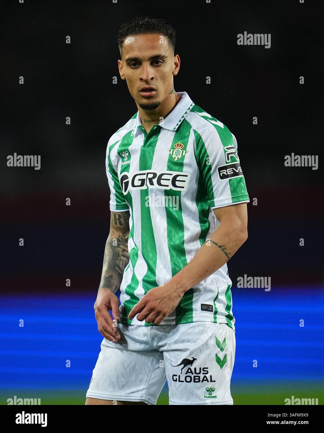 Anthony Dos Santos of Real Betis during the La Liga EA Sports match ...