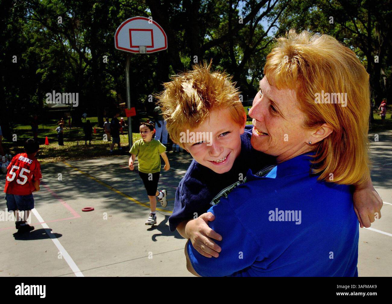 James B. Sanderlin Elementary school principal Dr. Denise Miller gives ...