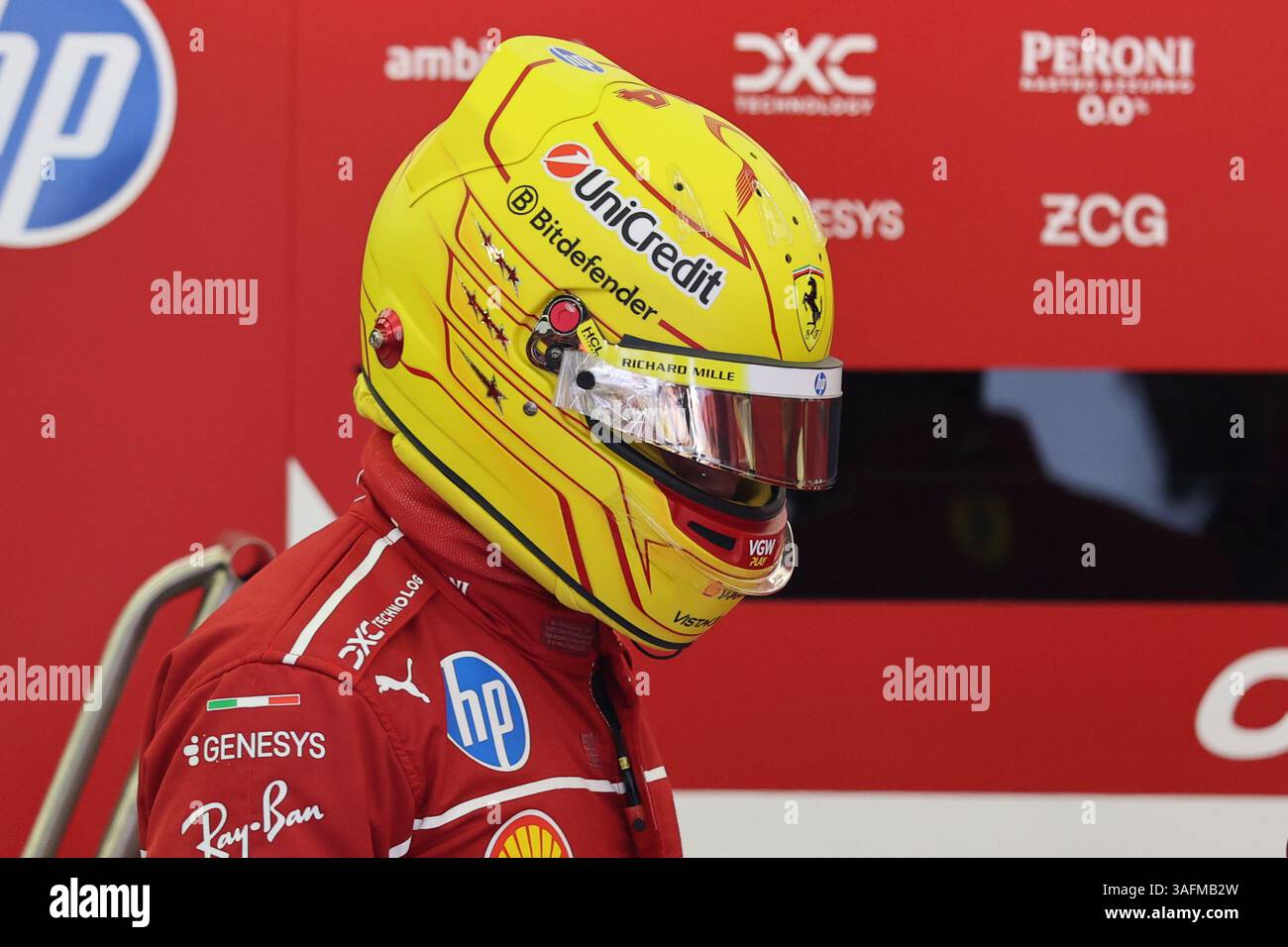 Sakhir, Bahrain. 28th Feb, 2025. #44 Lewis Hamilton GBR) Scuderia ...