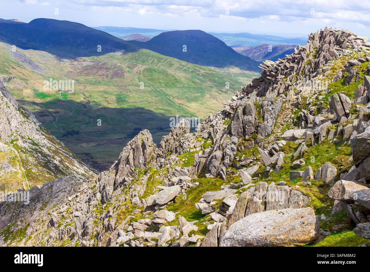 Bristly Ridge and pinnacle gap Stock Photo - Alamy