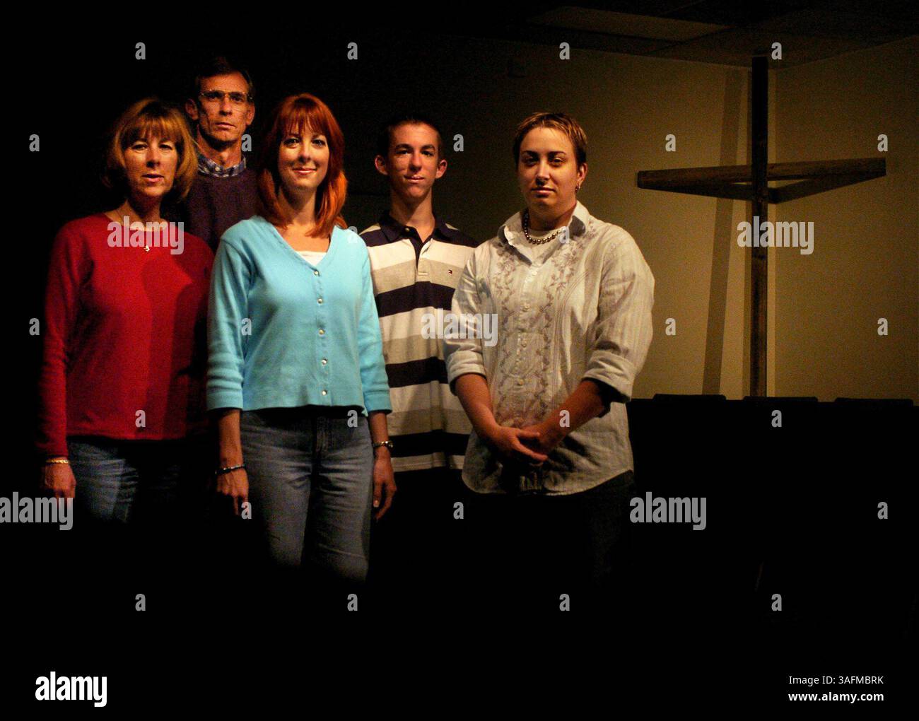 4/2/2004- From left, Mary Gosnell, her husband pastor David Gosnell ...