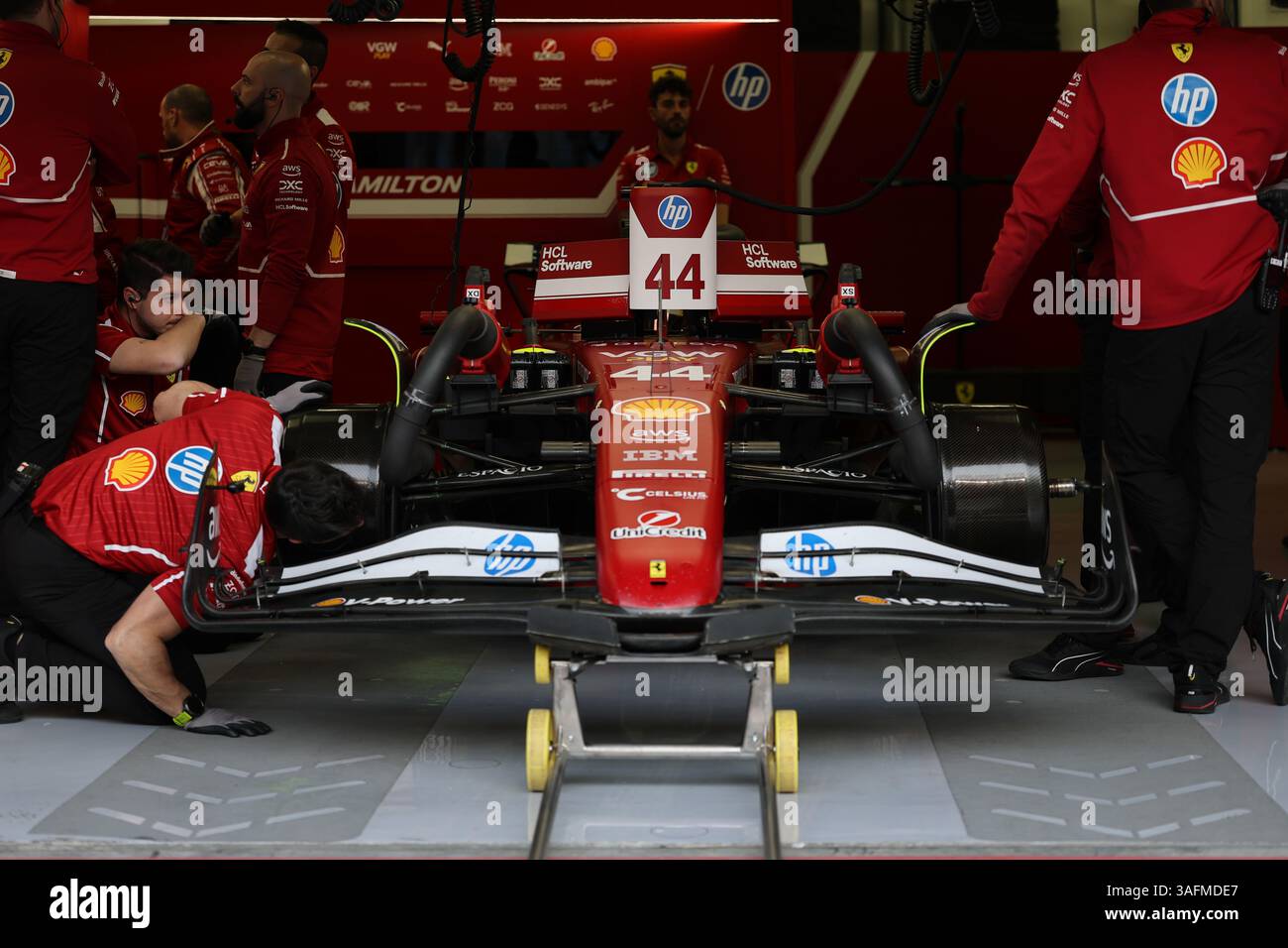 Sakhir, Bahrain. 28th Feb, 2025. #44 Lewis Hamilton GBR) Scuderia ...