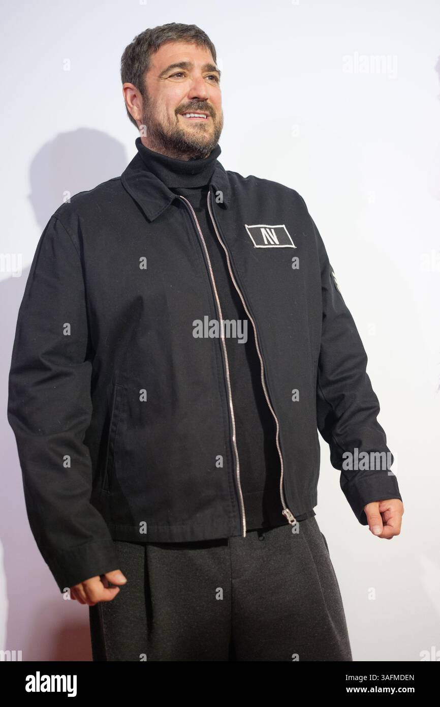 Madrid, Spain. 07th Apr, 2025. Singer Antonio Orozco presents THE ...