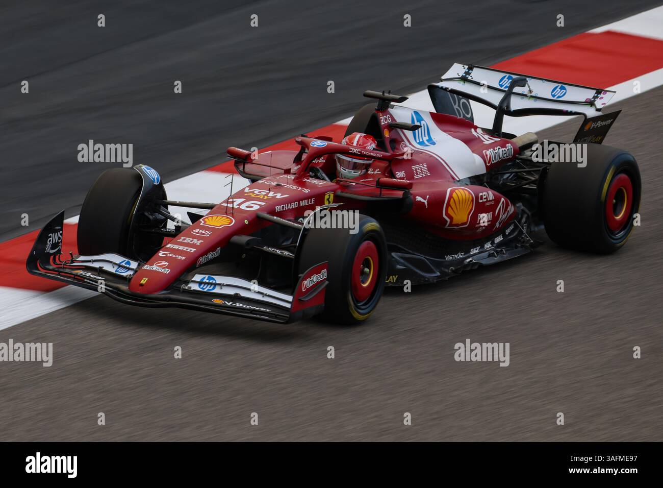 #16 Charles Leclerc MCO) Scuderia Ferrari ITA) SF25/Ferrari, during the ...