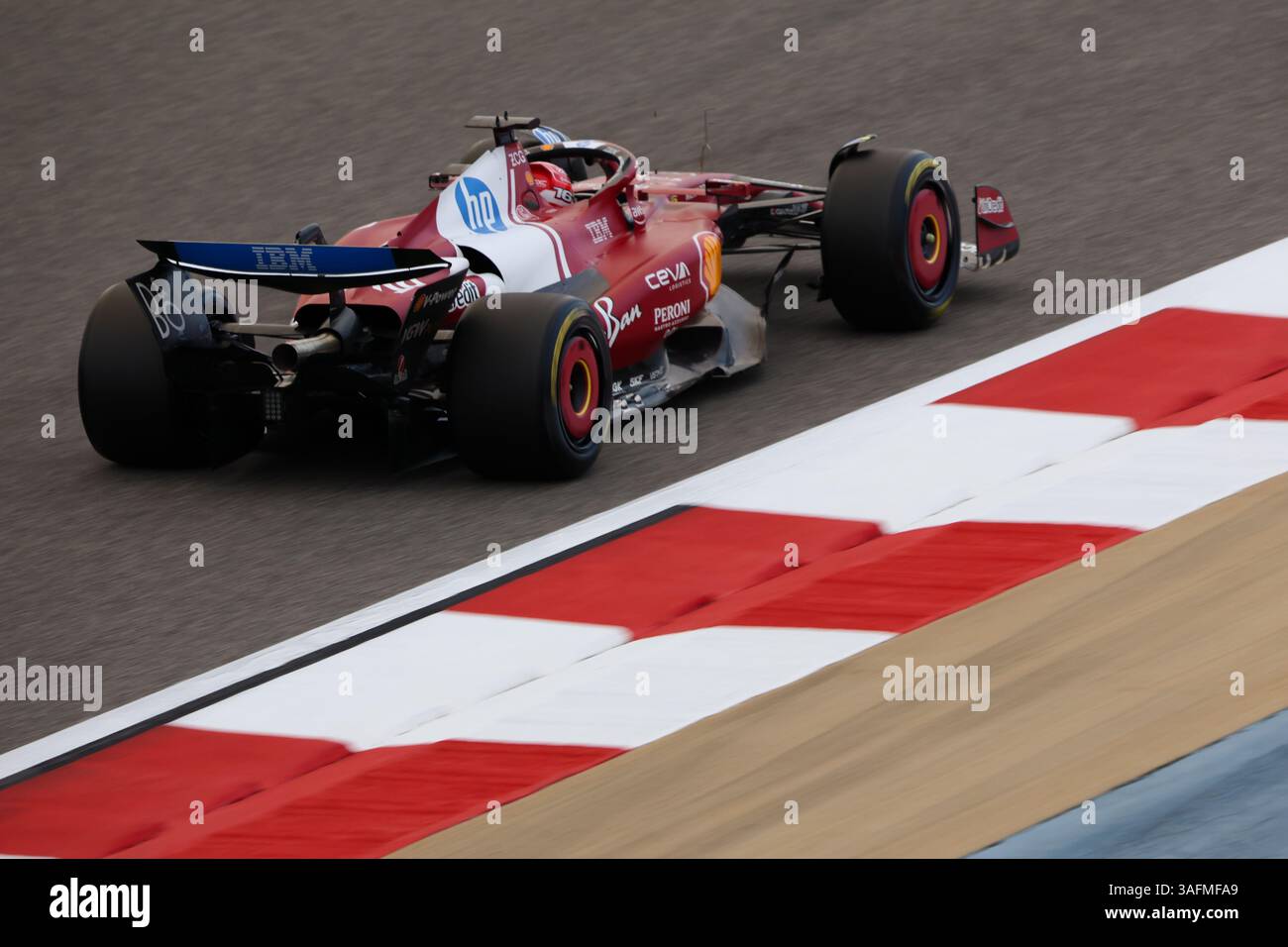 Sakhir, Bahrain. 26th Feb, 2025. #16 Charles Leclerc MCO) Scuderia ...