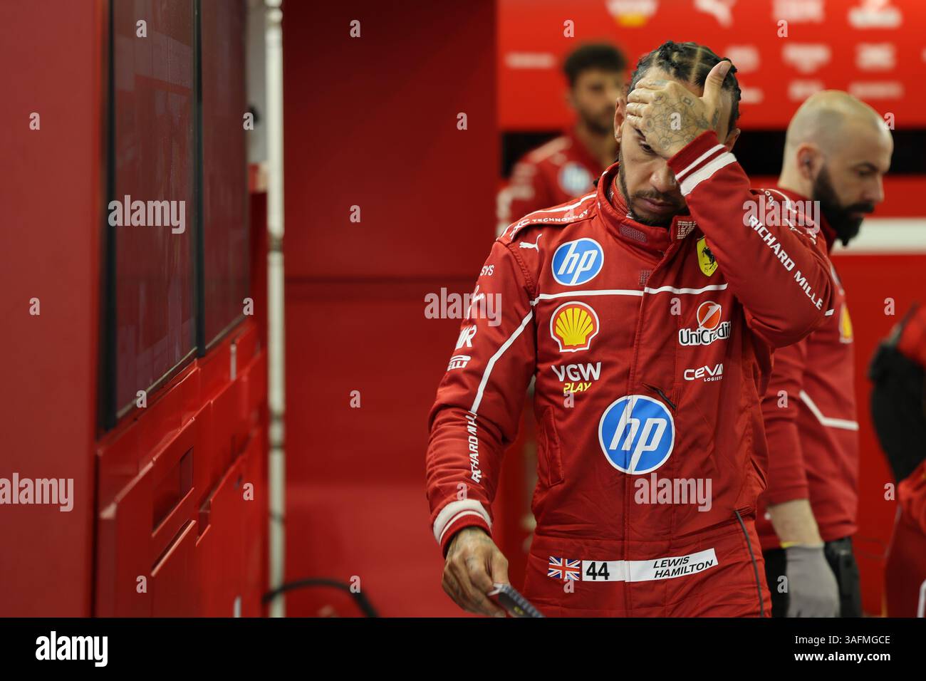 Sakhir, Bahrain. 28th Feb, 2025. #44 Lewis Hamilton GBR) Scuderia ...