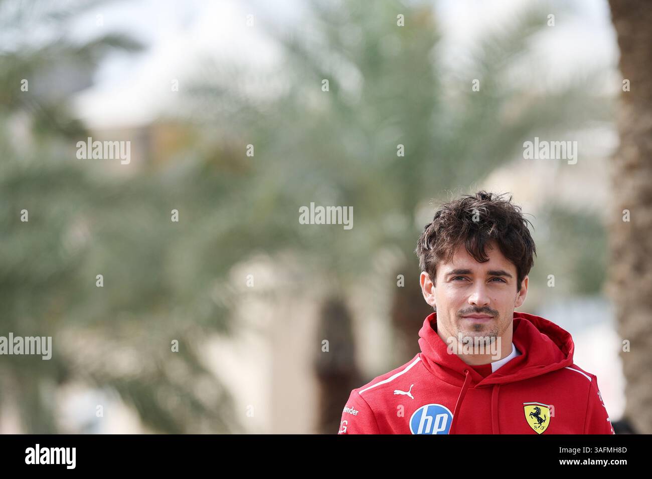 Sakhir, Bahrain. 26th Feb, 2025. #16 Charles Leclerc MCO) Scuderia ...