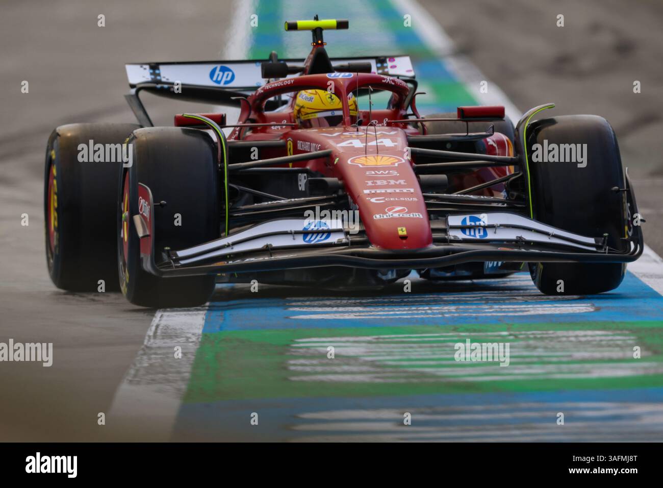#44 Lewis Hamilton GBR) Scuderia Ferrari ITA) SF25/Ferrari, during the ...