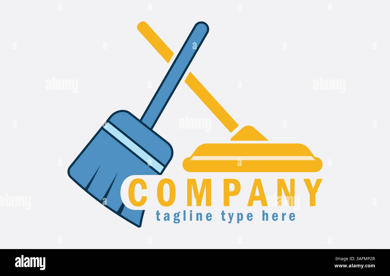 Cleaning services company logo design vector art Stock Vector Image ...