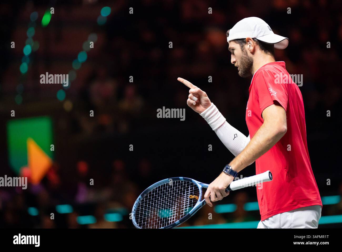 Rotterdam, Netherlands. 09th Feb, 2025. ROTTERDAM, NETHERLANDS - FEBRUARY 9: Simone Bolelli (ITA ...