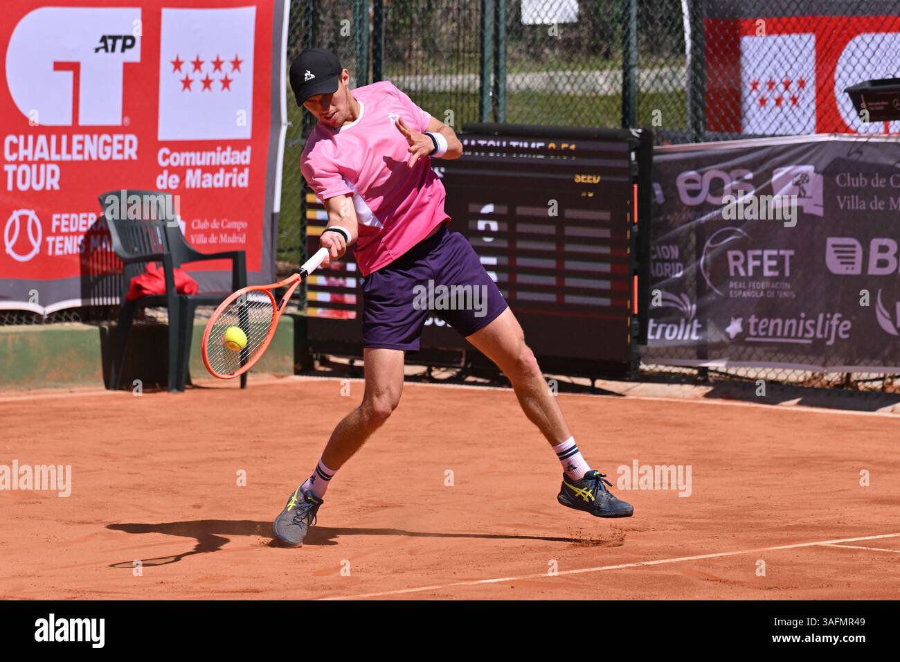 Madrid, Madrid, Spain. 7th Apr, 2025. ZSOMBOR PIROS (HUN) playing the ...