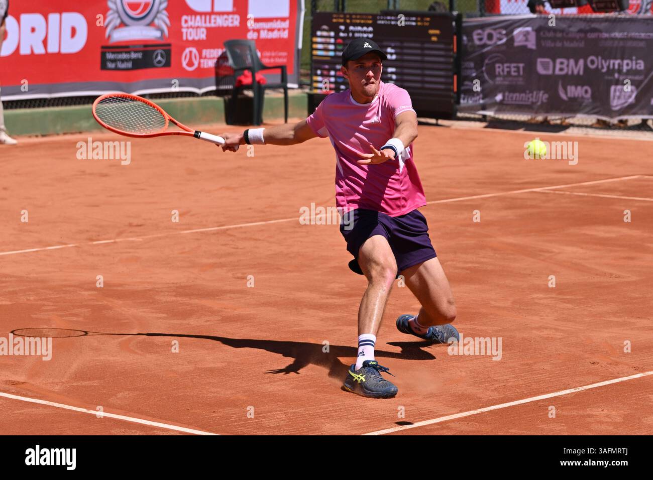 Madrid, Madrid, Spain. 7th Apr, 2025. ZSOMBOR PIROS (HUN) playing the ...