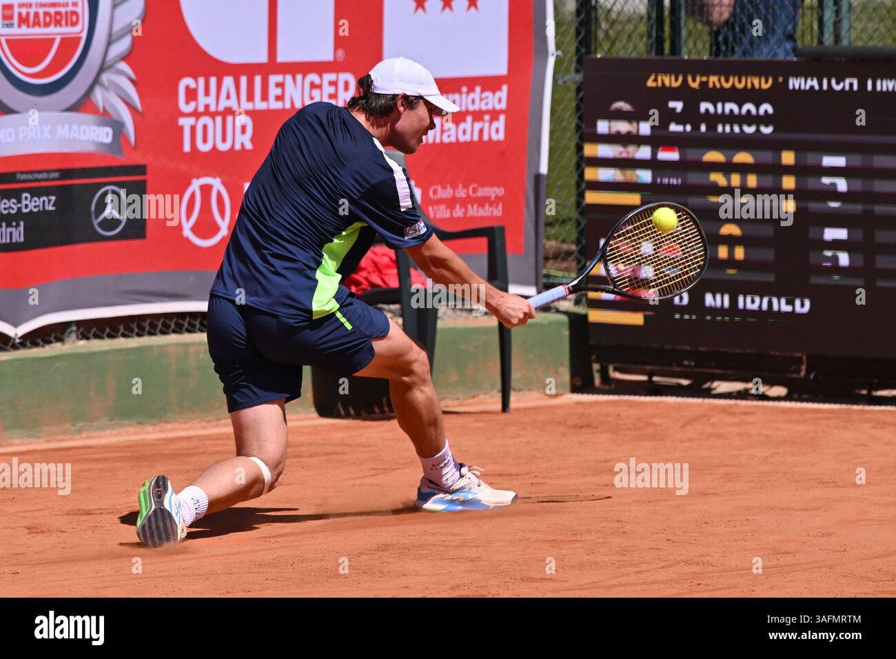 Madrid, Madrid, Spain. 7th Apr, 2025. RYAN NIJBOER (NED) playing the ...