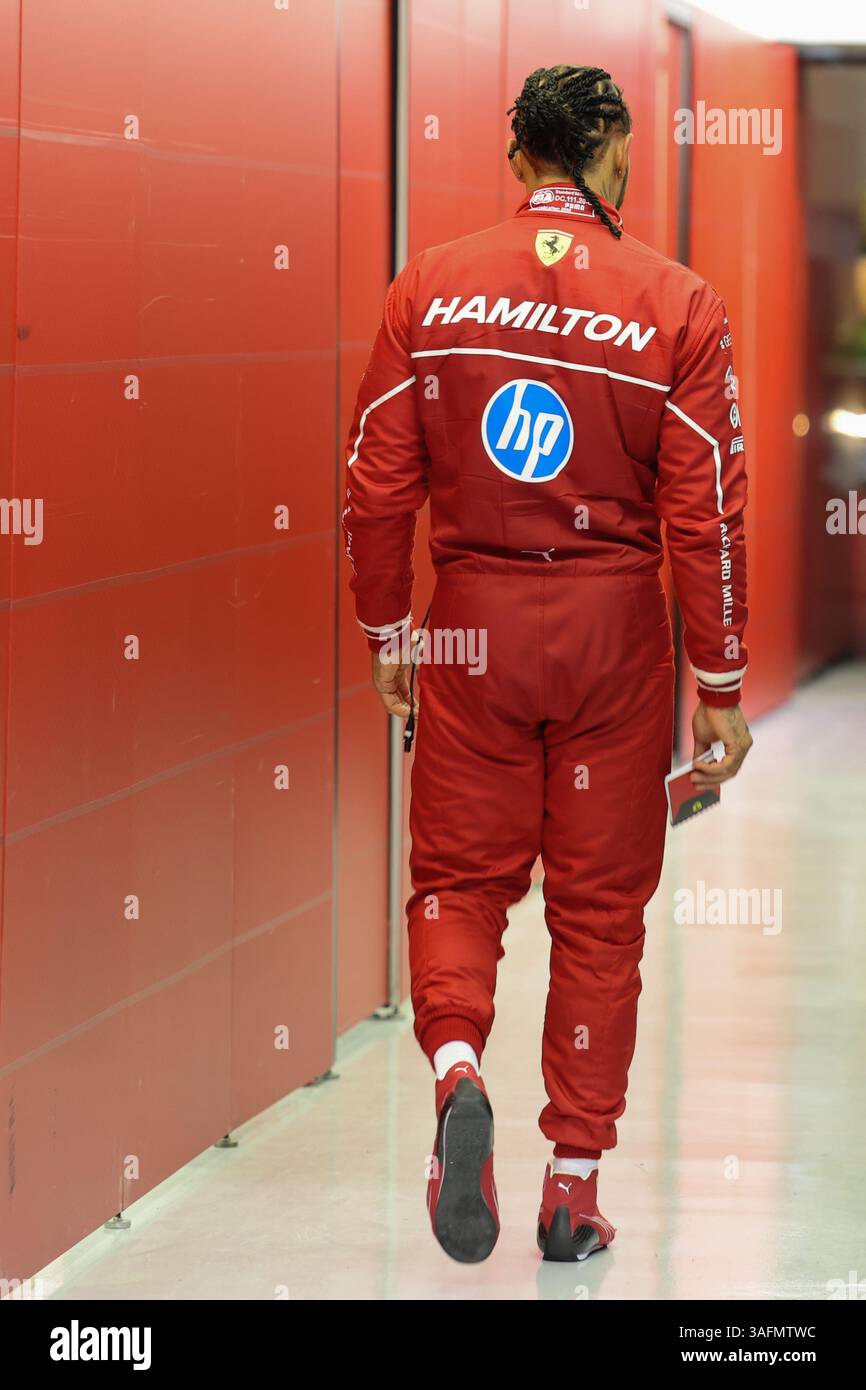 Sakhir, Bahrain. 28th Feb, 2025. #44 Lewis Hamilton GBR) Scuderia ...