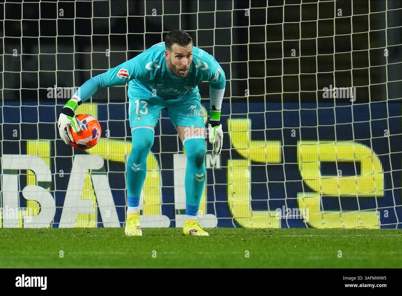Barcelona, Spain. 06th Apr, 2025. Adrian San Miguel of Real Betis ...