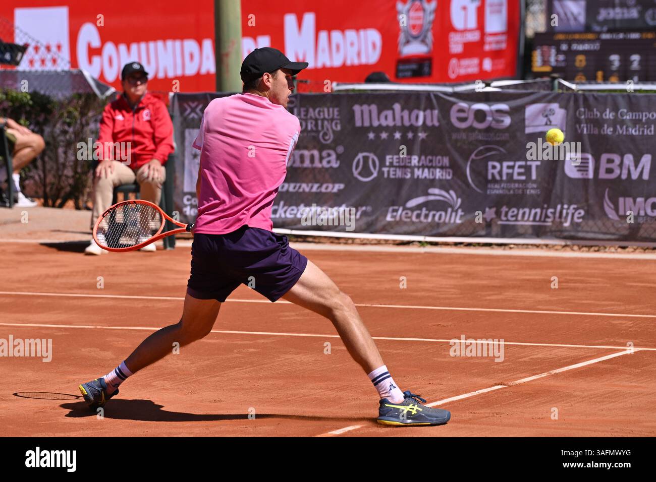 Madrid, Madrid, Spain. 7th Apr, 2025. ZSOMBOR PIROS (HUN) playing the ...