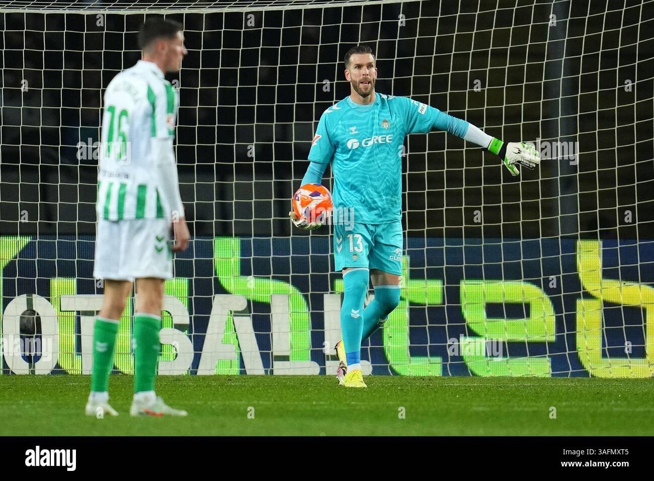 Barcelona, Spain. 06th Apr, 2025. Adrian San Miguel of Real Betis ...