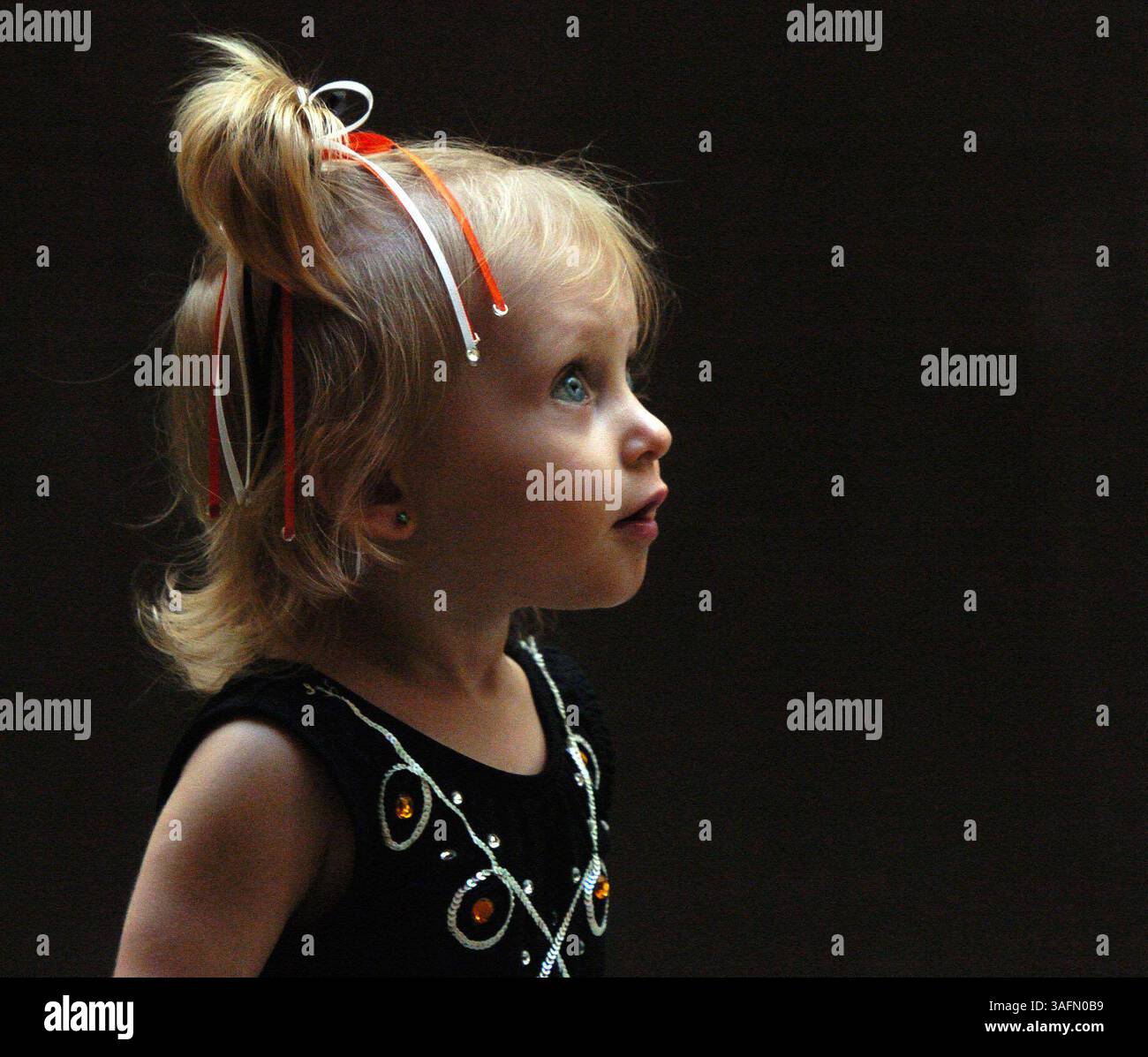 Seventeen month old Madison Santucci (CQ by mother) (dressed in her ...