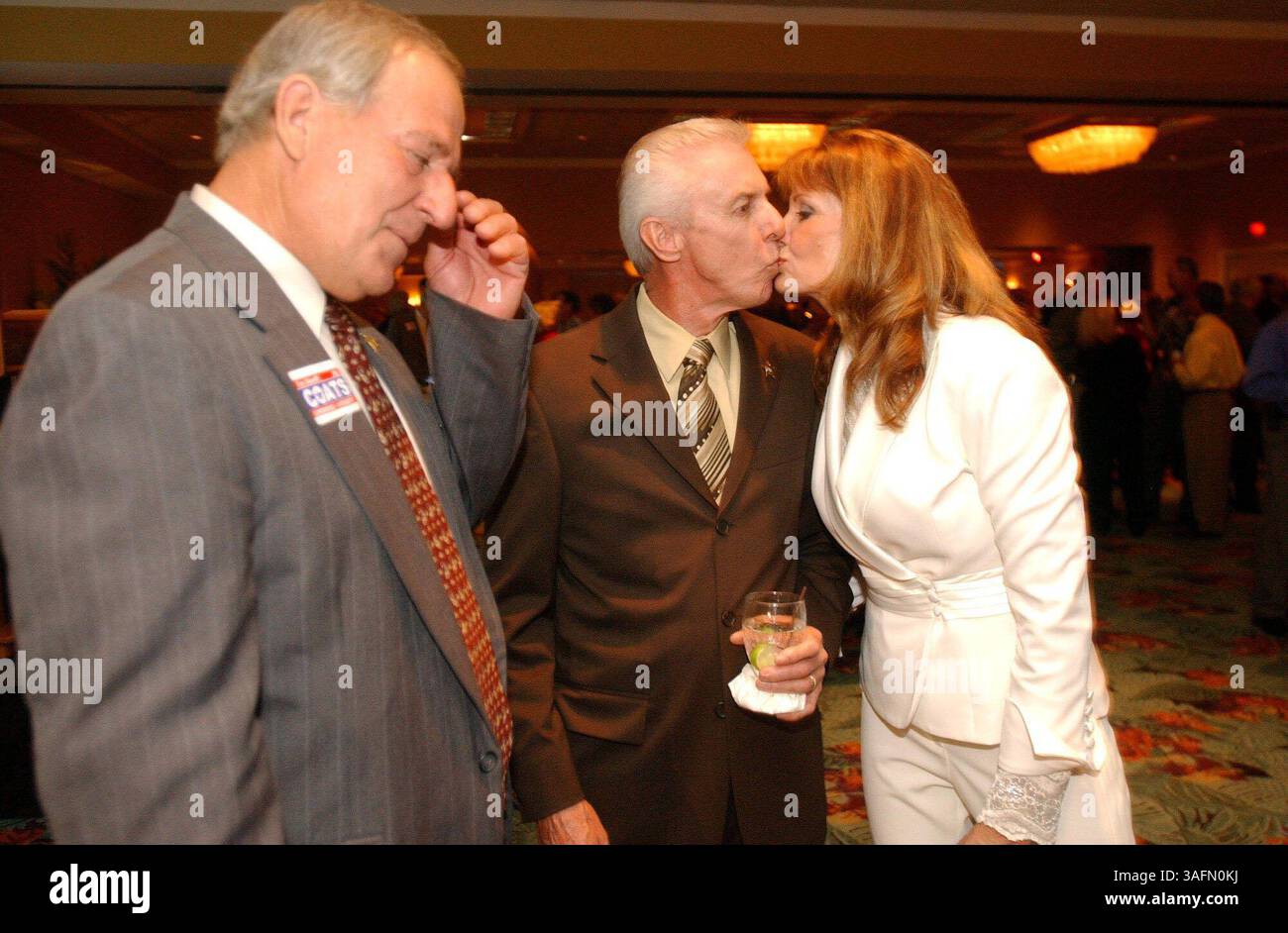 Jim Coats Party--1) Newly elected Pinellas County Sheriff Jim Coats (cq ...