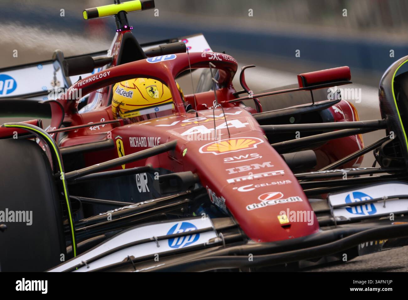 Sakhir, Bahrain. 26th Feb, 2025. #44 Lewis Hamilton GBR) Scuderia ...