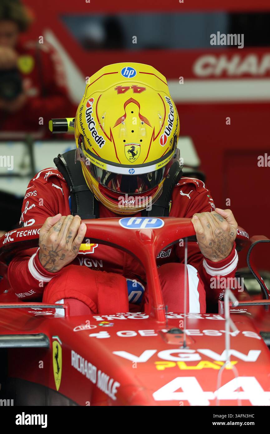 Sakhir, Bahrain. 28th Feb, 2025. #44 Lewis Hamilton GBR) Scuderia ...
