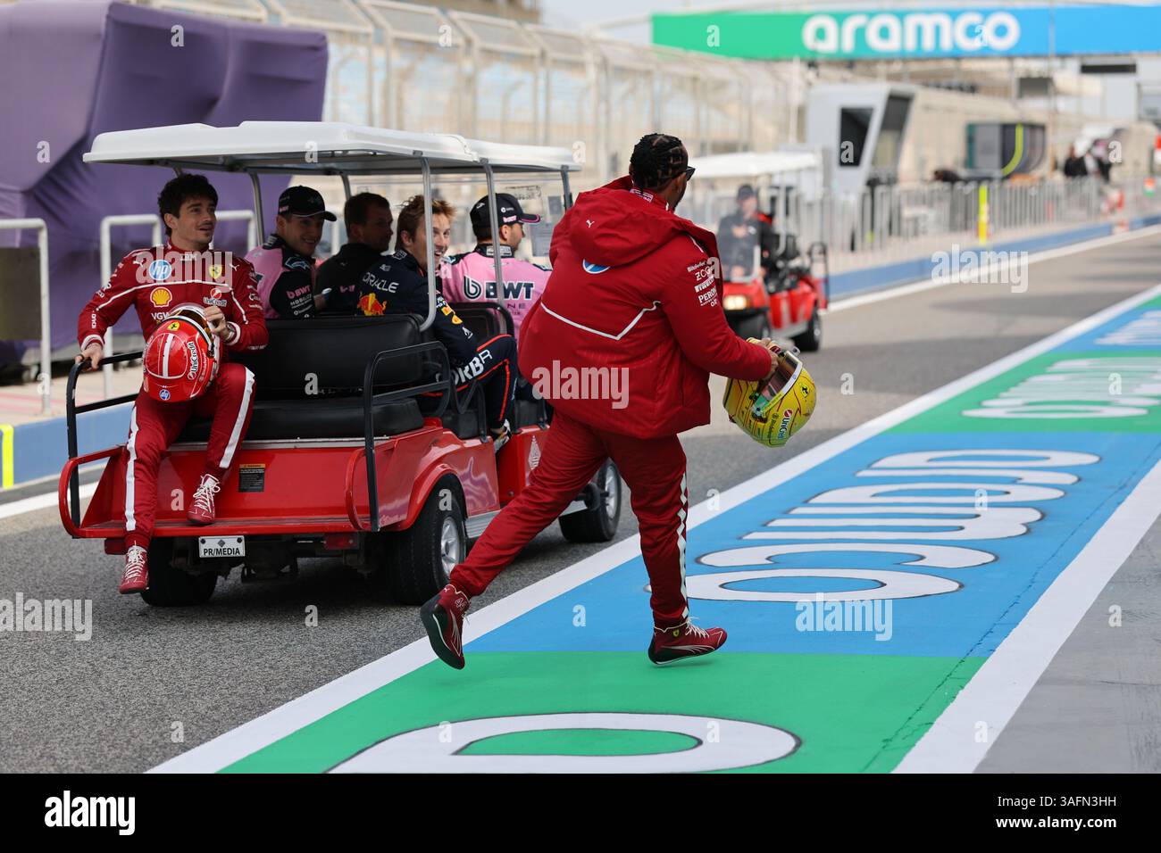 Sakhir, Bahrain. 26th Feb, 2025. #44 Lewis Hamilton GBR) Scuderia ...
