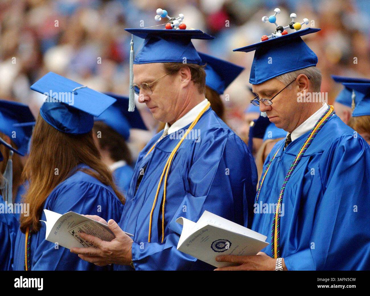 Caption: Paul Buhrow (cq-left) and Garry Scheuer III (cq-right ...
