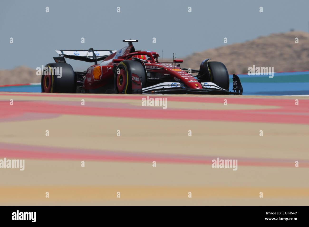 Sakhir, Bahrain. 28th Feb, 2025. #16 Charles Leclerc MCO) Scuderia ...