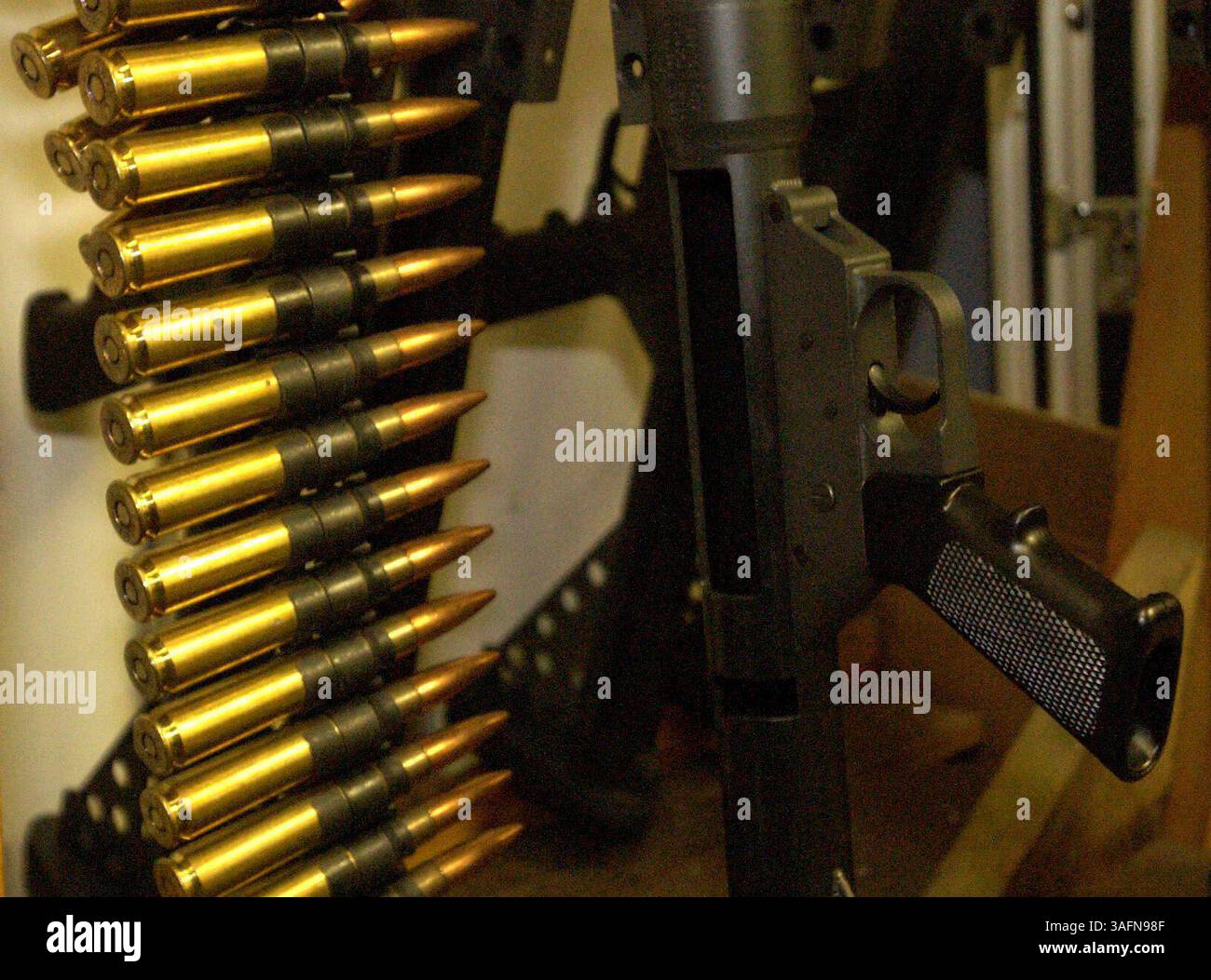 CAPTION:(02/25/2005 TOWN 'N COUNTRY) A 50-caliber BFG-50's shown at ...