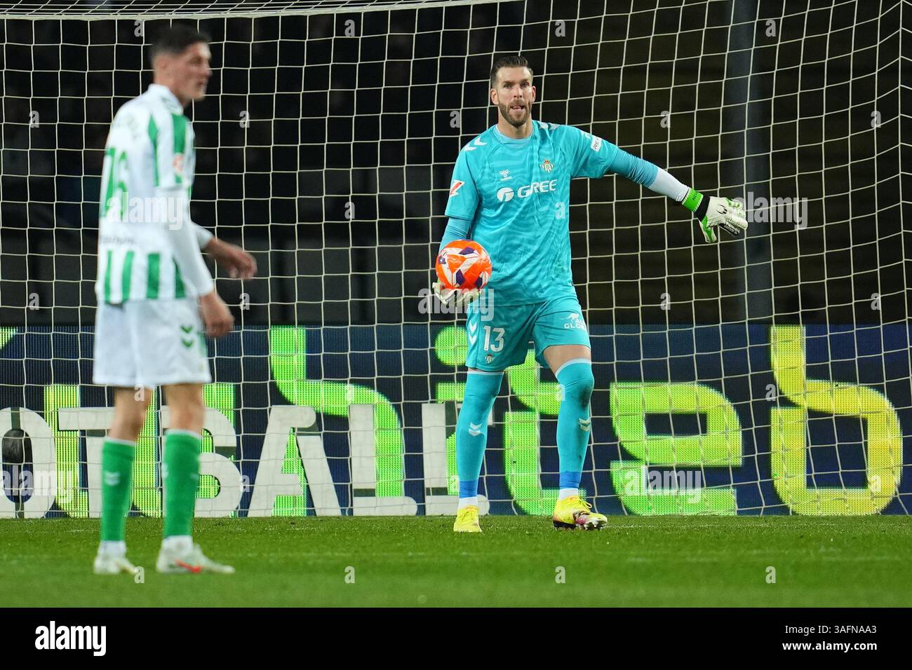 Barcelona, Spain. 06th Apr, 2025. Adrian San Miguel of Real Betis ...