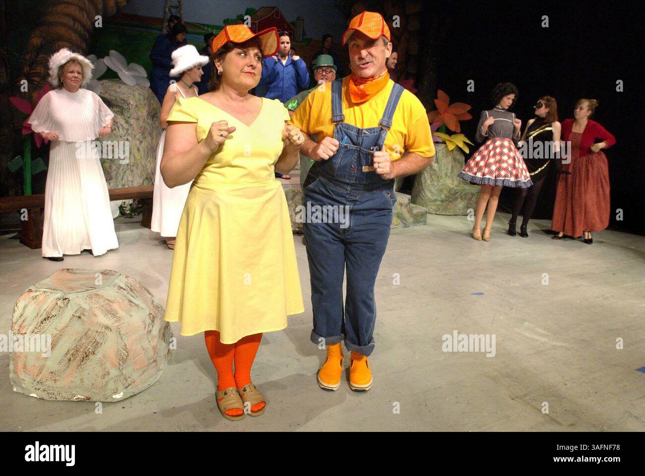 NEW PORT RICHEY 5/3/2005: .Lynn Yarbrough plays Ida the mother duck ...