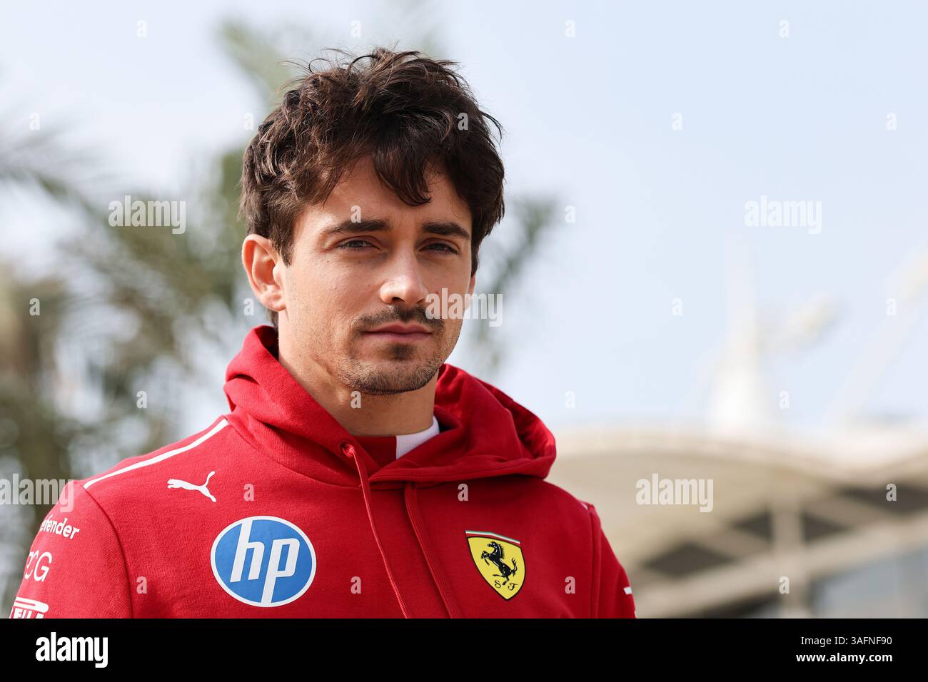 Sakhir, Bahrain. 26th Feb, 2025. #16 Charles Leclerc MCO) Scuderia ...