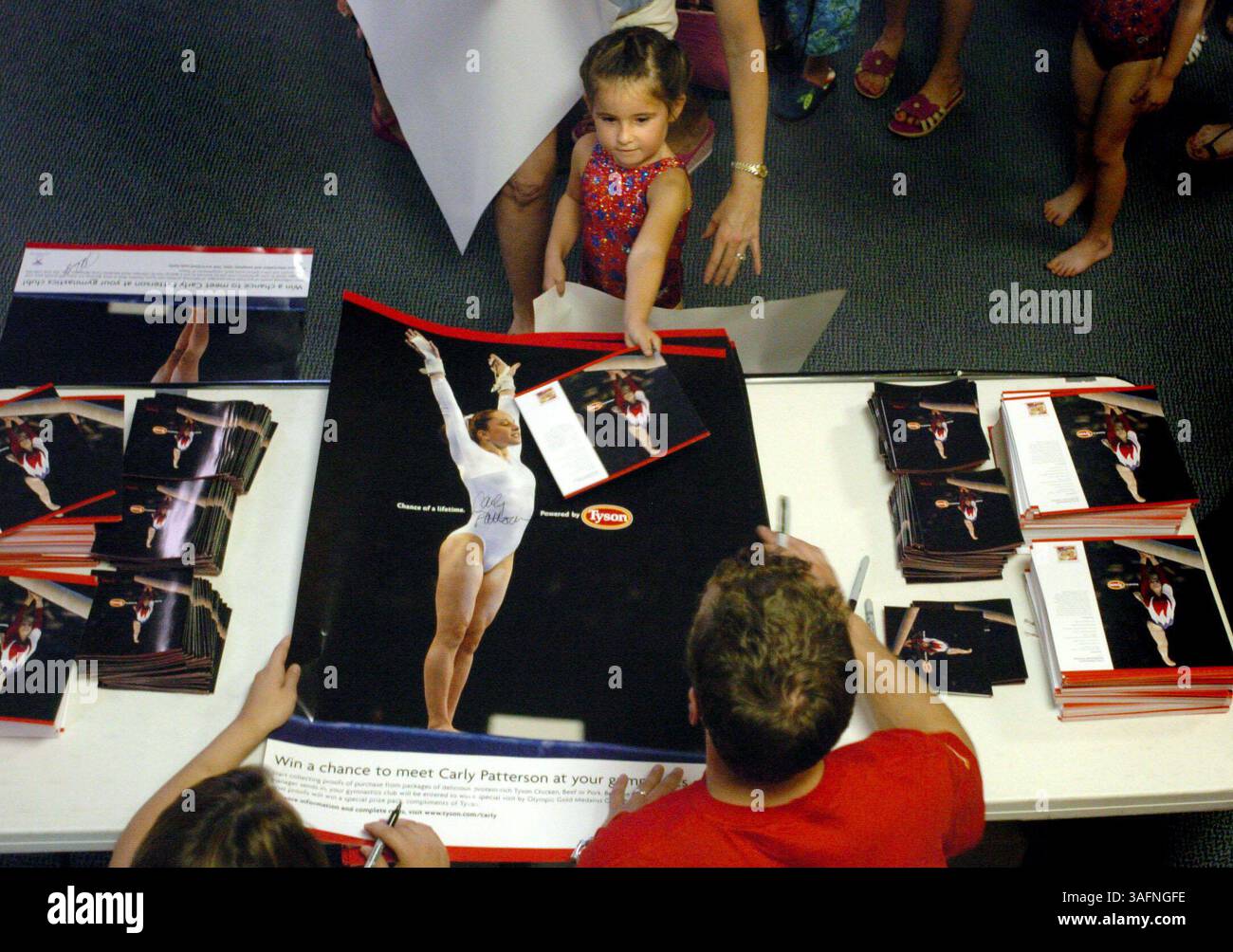 Caption: (Tuesday, 05/24/2005 Tampa) Gymnastics student Caitlyn Neal, 4 ...