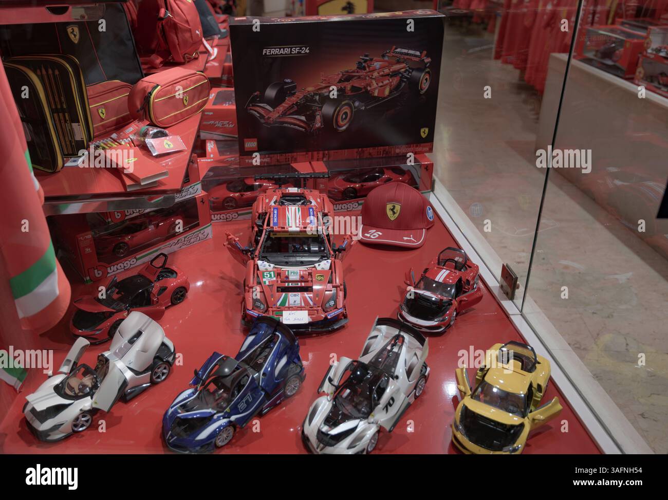 Ferrari Store in Venice Stock Photo - Alamy